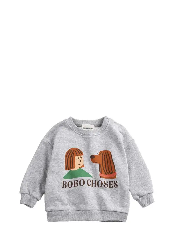 BOBO CHOSES Printed Sweatshirt - Grey