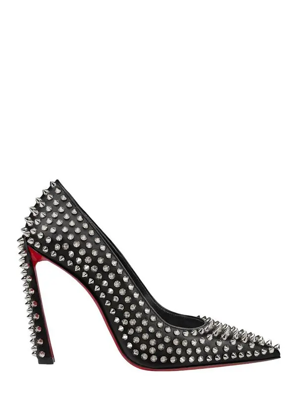 CHRISTIAN LOUBOUTIN Condora Spikes 100 /lin - Black/lin Black
