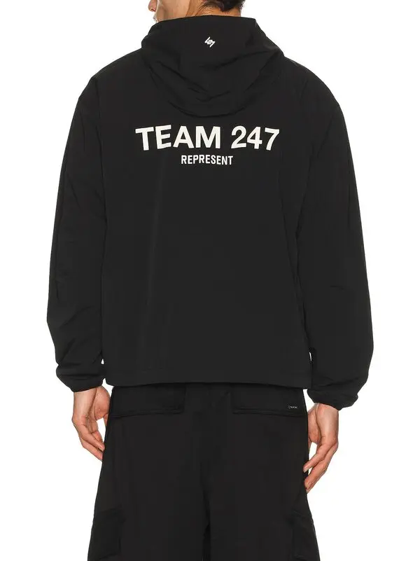 247 BY REPRESENT Team Track Jacket - Jet Black