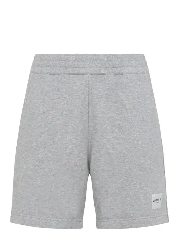 Givenchy Cotton Track Shorts - Grey