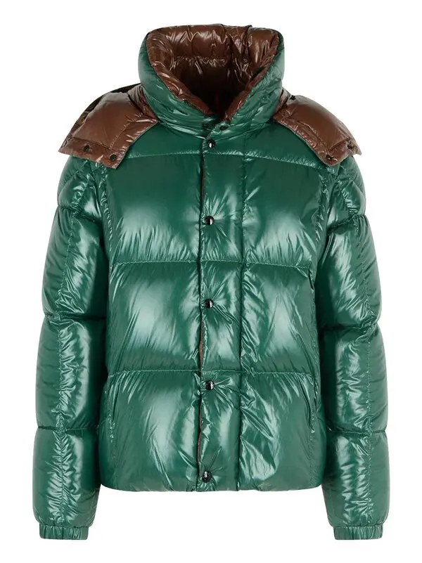 Moncler Parana Short Down Jacket - Green