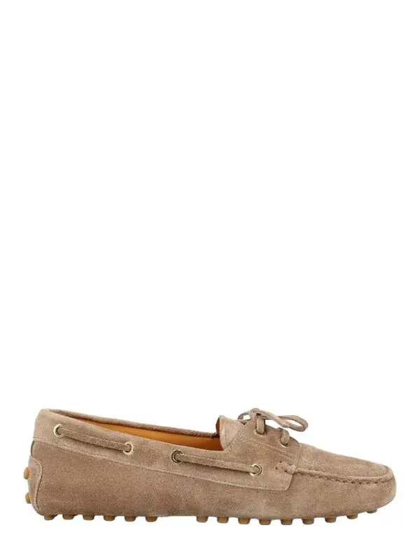 TOD'S Boat Gommino Loafers - Beige