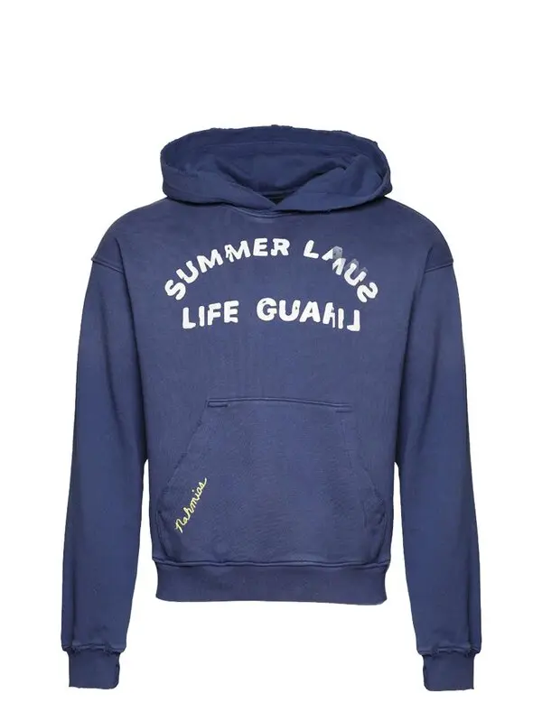 NAHMIAS Life Guard Fleece Hoodie - Navy
