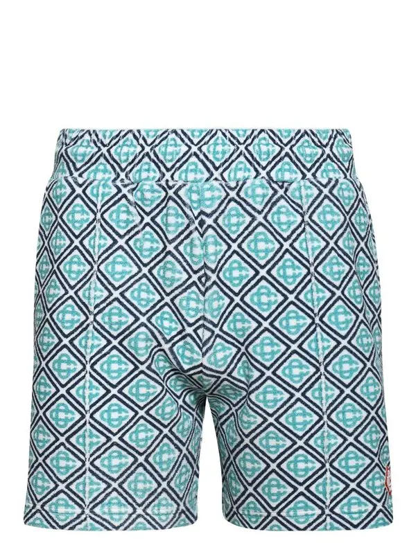 Casablanca Towelling Short - Blue