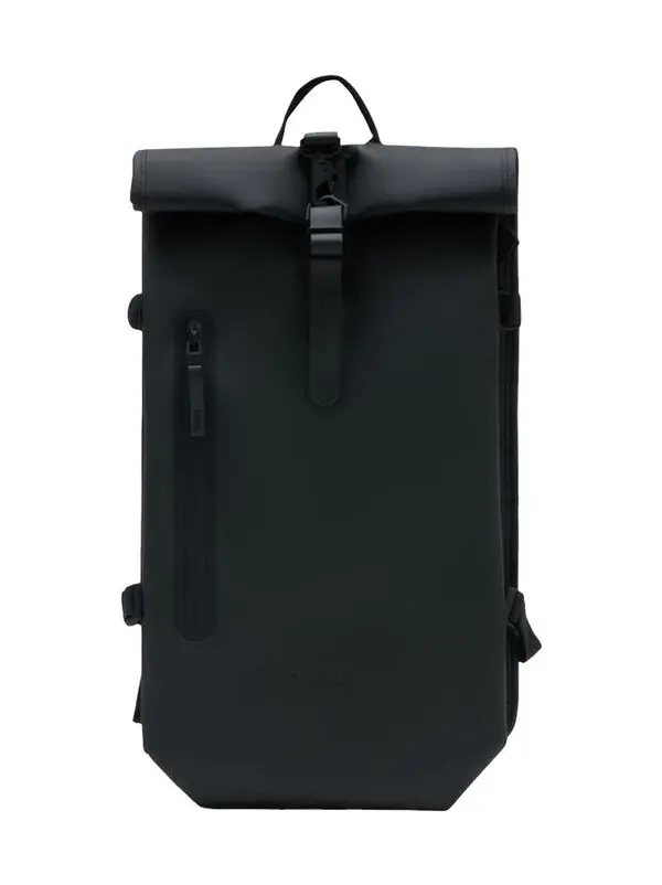 Rains Rolltop Large W3 Backpack - Black