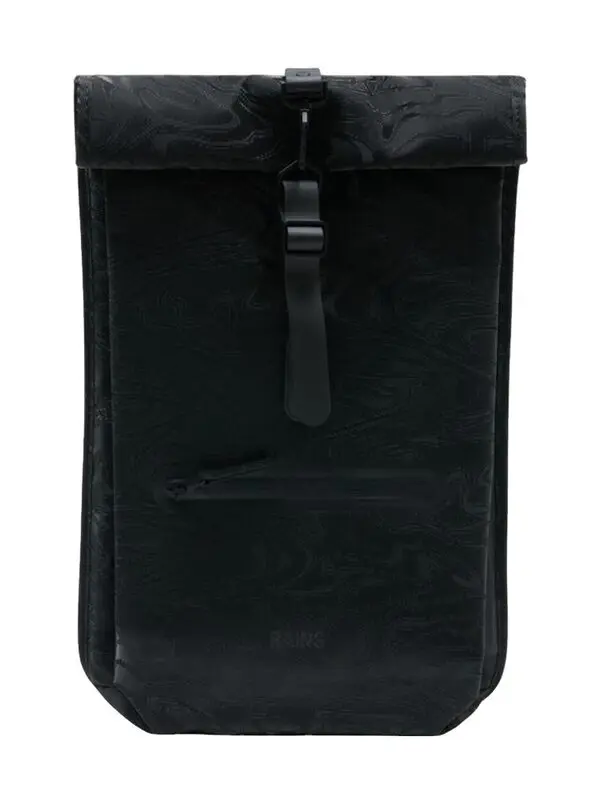Rains Rolltop W3 Backpack - Black