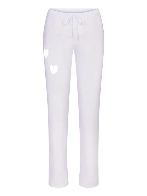 SKIMS Heart Straight Leg Pant - Snow