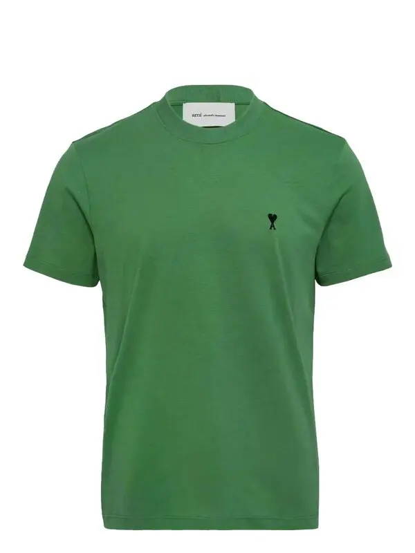 Ami Contrasted T-shirt - Green