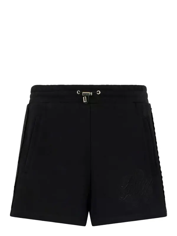 Philipp Plein Elastic-waistband Shorts - Black