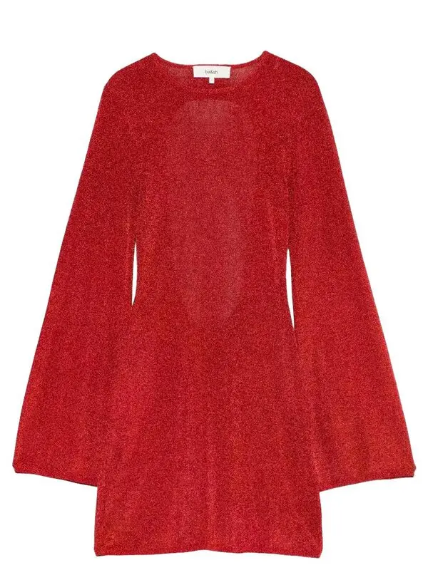 Ba&sh Mini Dress With Flared Sleeves - Red