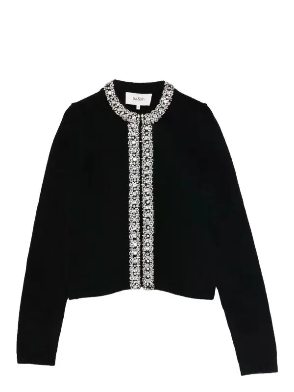 Ba&sh Trim-embellished Cardigan - Black