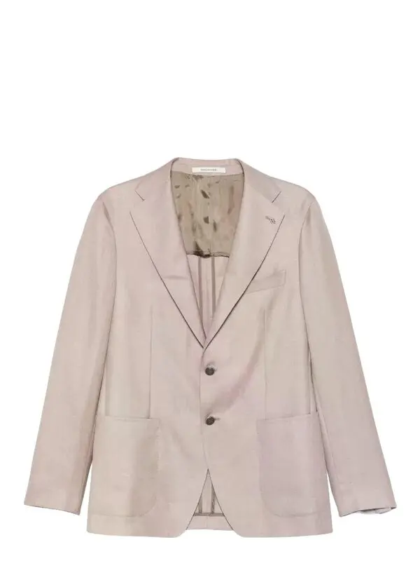 Tagliatore Pocket Single-breasted Blazer - Neutrals