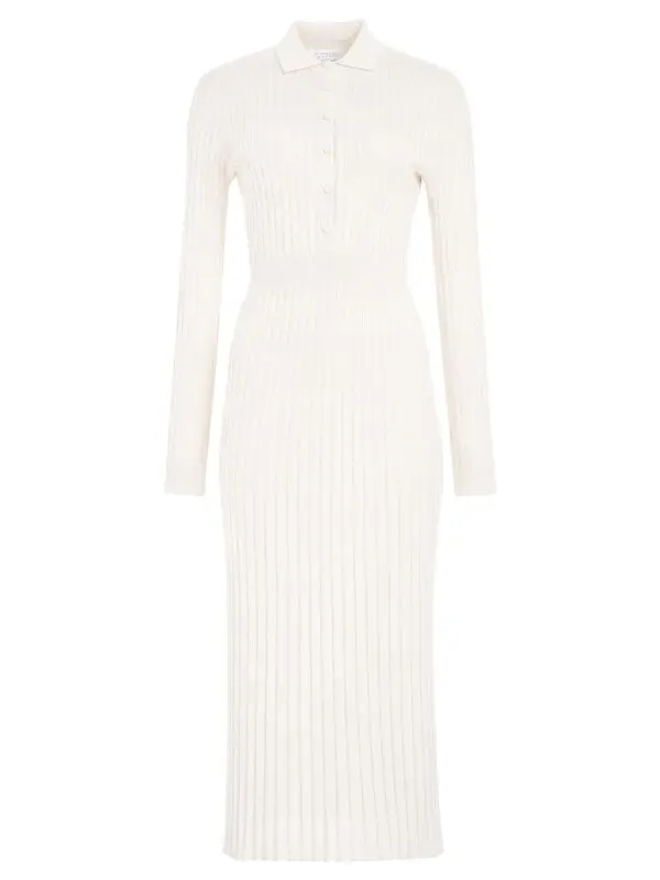 Gabriela Hearst Ardor Knit Maxi Dress - Ivory
