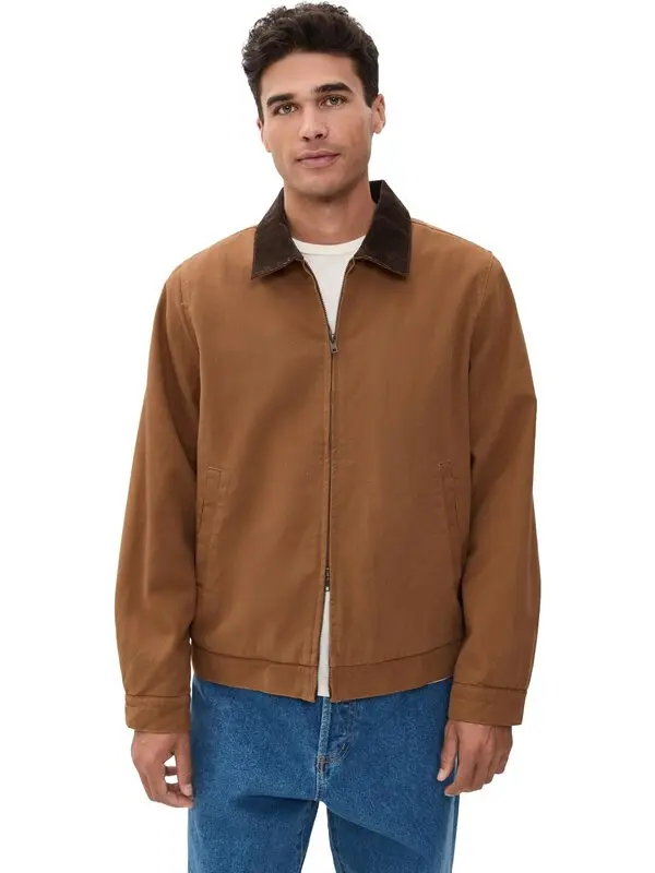 RHYTHM James Jacket - Tobacco