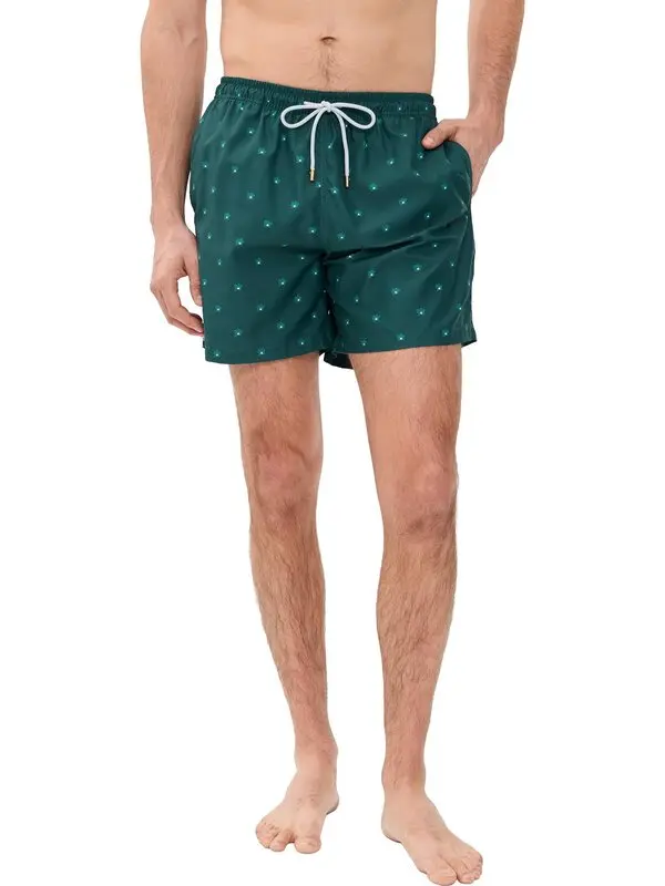 ANCORA Zareli 5.5" Swim Trunks - Green