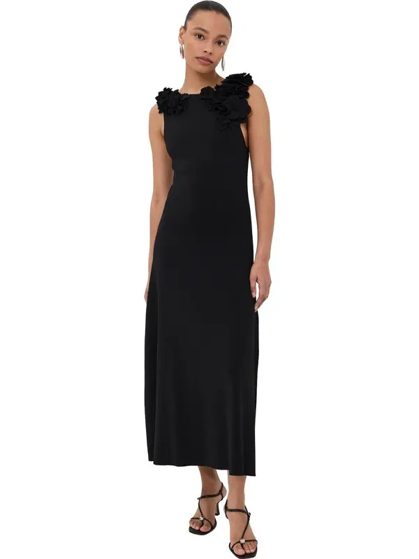Altuzarra Woolfe Maxi Dress - Black