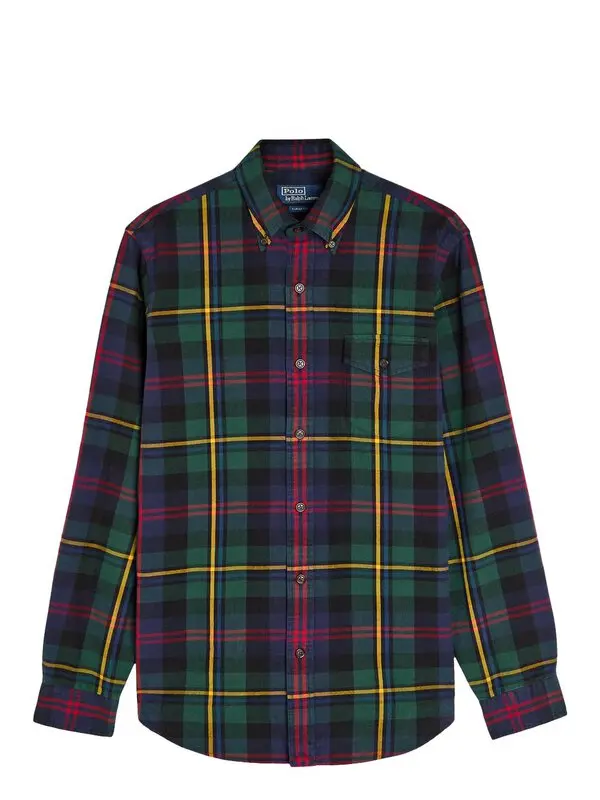 Polo Ralph Lauren Plaid Flannel Shirt - Navy