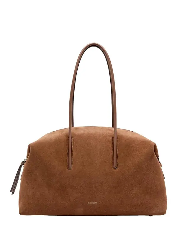 DEMELLIER The Stockholm Suede Tote Bag - Tan