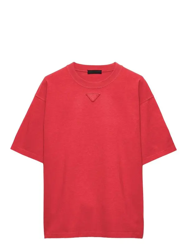 Prada Cotton T-shirt - Red