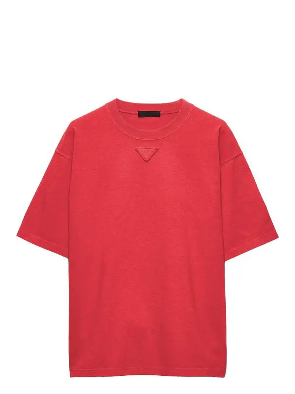 Prada Cotton T-shirt - Red