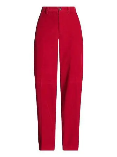 MAISON MARGIELA Cotton Corduroy Straight-leg Pants - Red