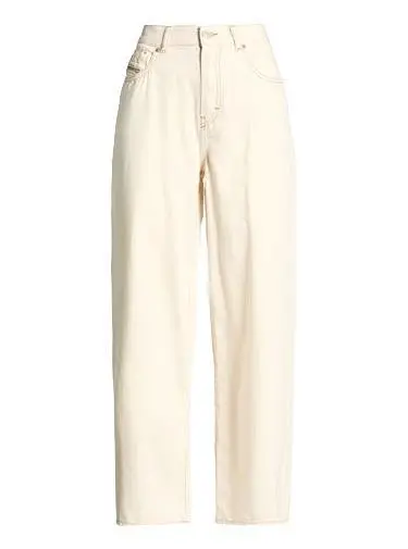 DIESEL Wide-leg Jeans - White