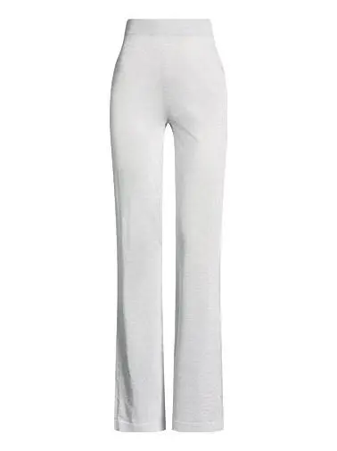 Missoni Metallic Knit Bootcut Pants - Grey