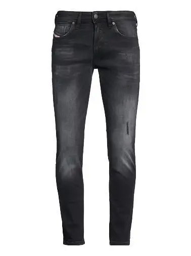 Diesel Jeans In Cotton, Polyester And Elastane - Black