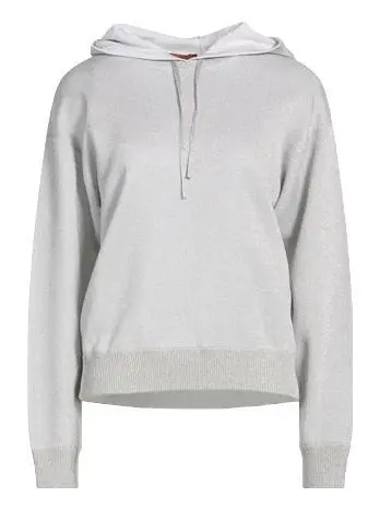 Missoni Hooded Metallic Knit Sweater - Silver