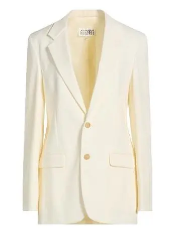 MAISON MARGIELA Single-breasted Blazer - White