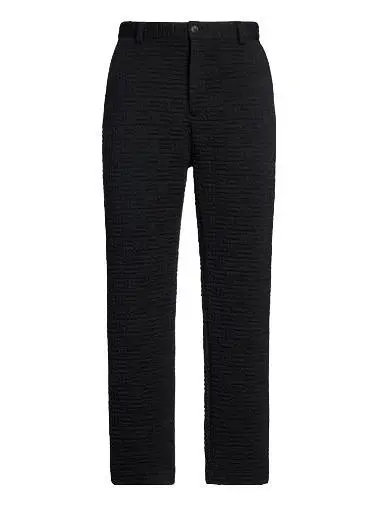 Emporio Armani Casual Tapered Leg Pants - Black