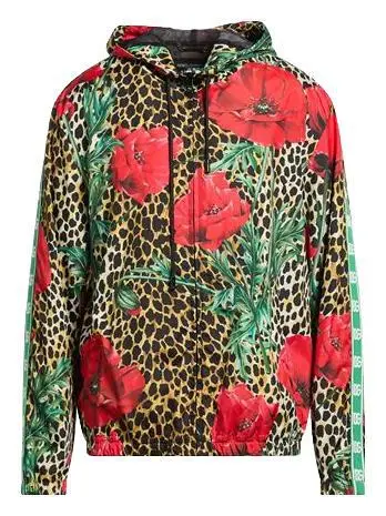 Dolce & Gabbana Leopard-print Windbreaker Jacket - Beige