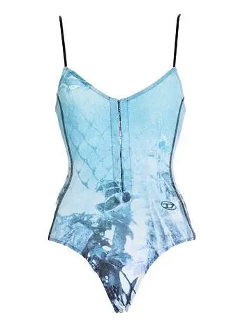 DIESEL® Bodysuit Azure Nylon, Elastane - Blue