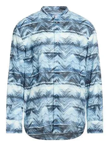Missoni Shirt Size Linen - Blue