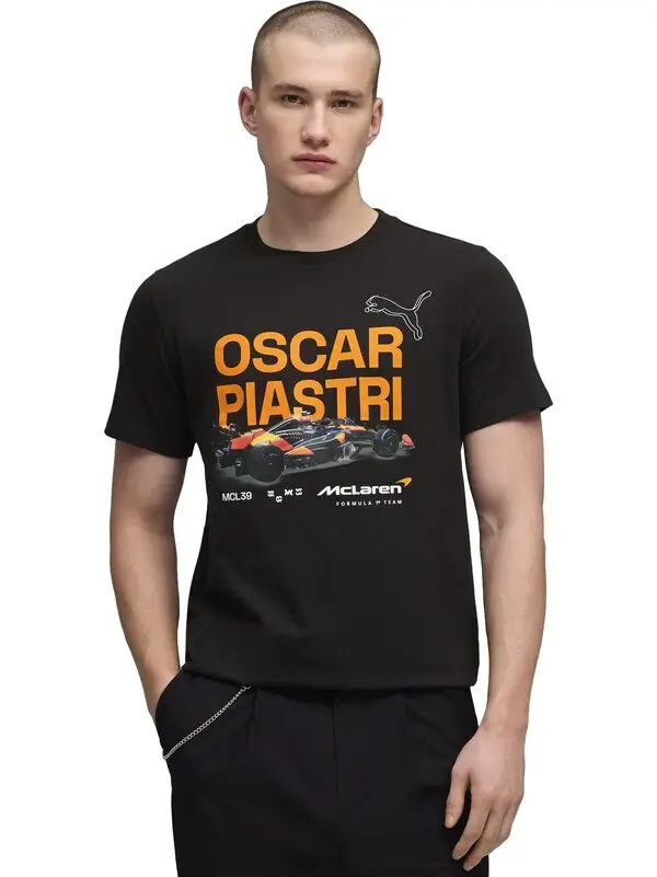 PUMA Mclaren Racing Piastri T-shirt - Black