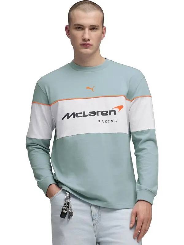 PUMA Mclaren Racing Long Sleeve T-shirt - Blue