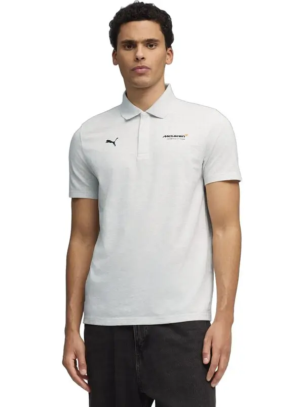PUMA Mclaren Racing Jacquard Polo Shirt - White