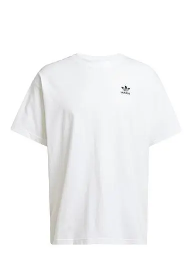Adidas Trefoil Essentials Oversized Tee Shirt - White