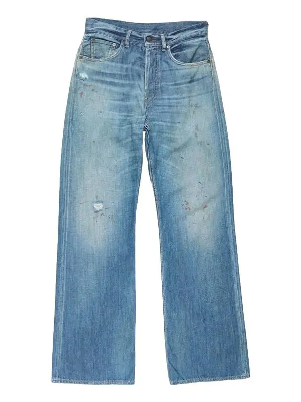 Acne Studios 2021m Trafalgar 5-pocket Denim - 863 Mid Blue