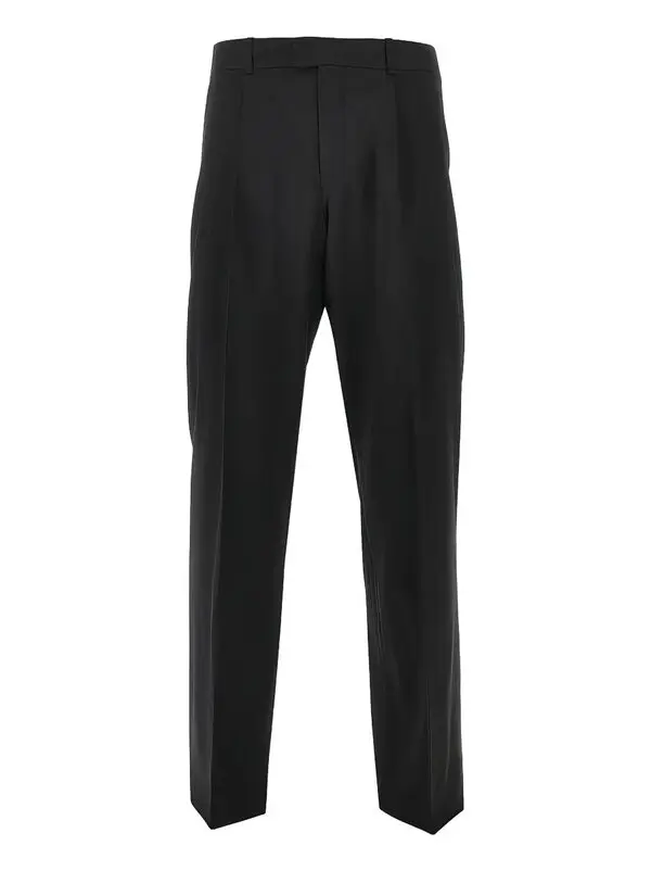 Our Legacy Slack Trouser - Black Worsted Wool
