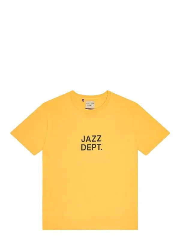 GALLERY DEPT. Jazzy Tee Shirt - Yellow Gold