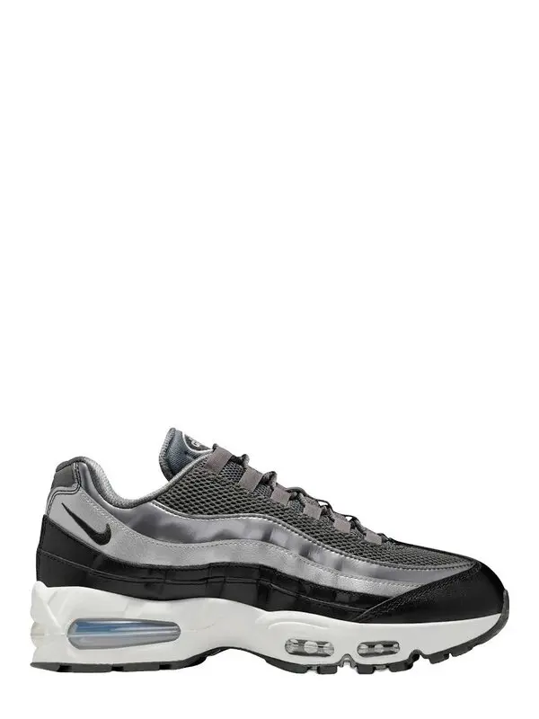 Nike Air Max 95 Se Big Bubble Sneakers - Dark Grey/black/metallic Silver