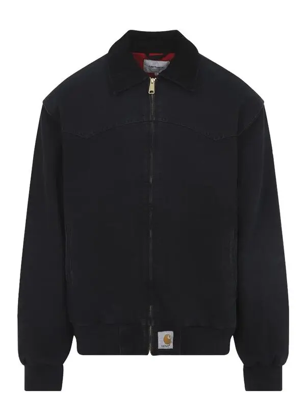 Carhartt Work In Progress Og Santa Fe Jacket - 00eb7 Black / Black