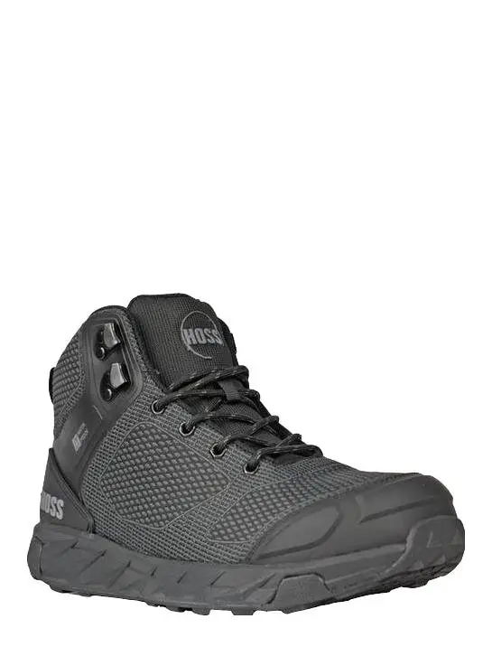 HOSS BOOT COMPANY Buster Hi Waterproof Composite Toe Work Boots - Black