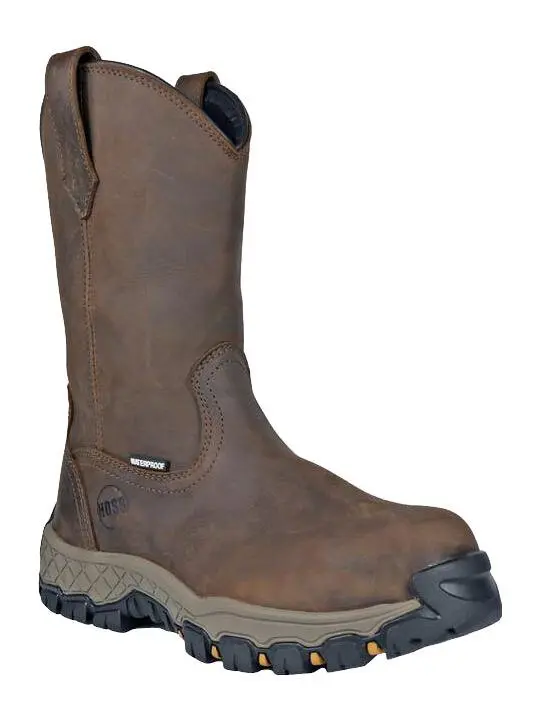 HOSS BOOT COMPANY Hoss Recon -inch Wellington Work Boots - Brown