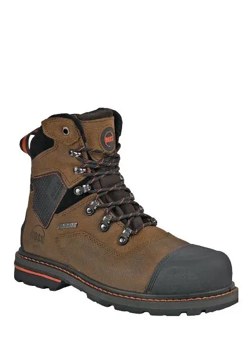 HOSS BOOT COMPANY Hoss Range 6-inch Composite Toe Work Boot - Brown