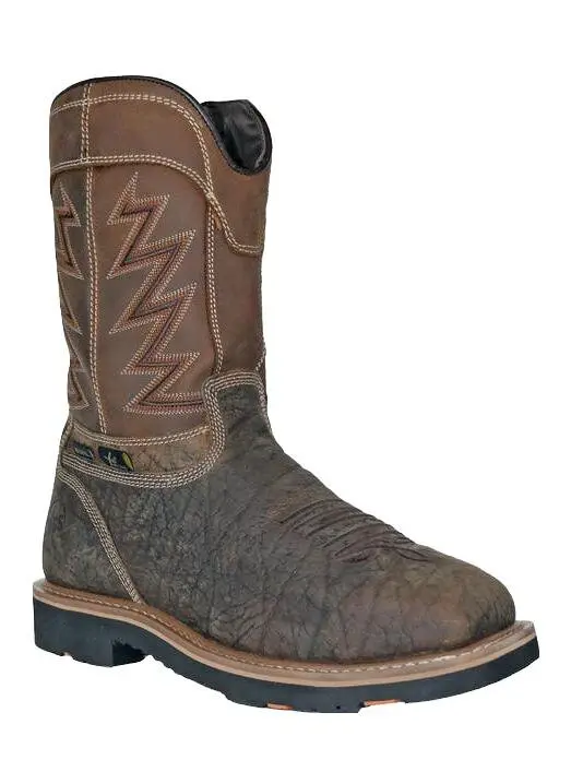 HOSS BOOT COMPANY Fracker Composite Toe Met Guard Boots - Brown