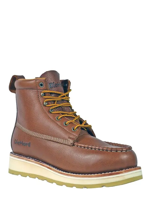 DIEHARD 6-inch Composite Toe Work Boots - Brown