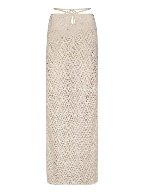 Johanna Ortiz Soul Maxi Skirt - Off White