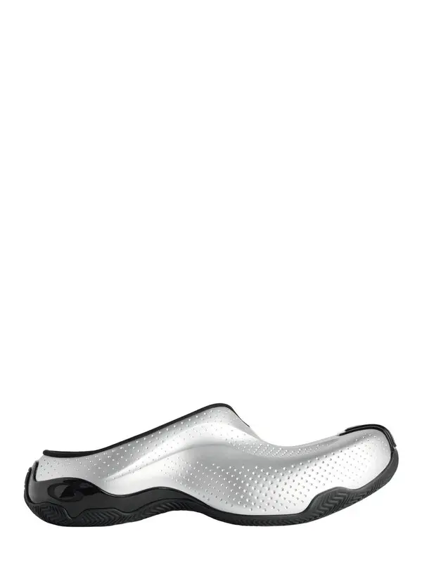 Balenciaga Basketball Mule Sneaker - Silver